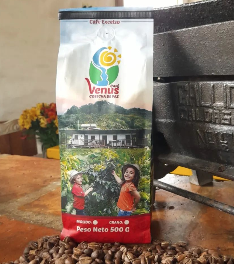Café VENUS – Firmantes de Paz -Valle delCauca – Amor a tiempo